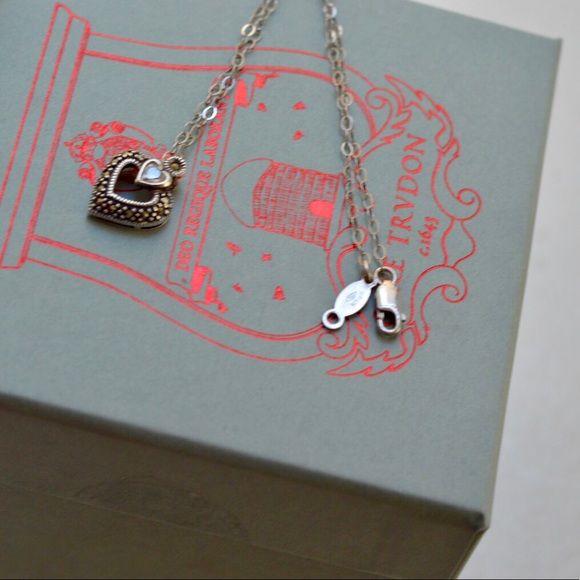 Jewelry | Judith Jack Heart Necklace | Poshmark